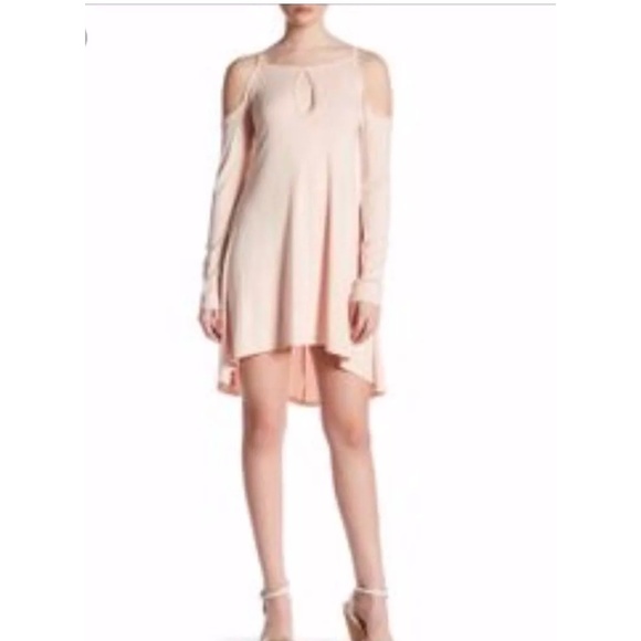 Go Couture | Dresses | Go Couture Womens Cold Shoulder Cape Sleeve ...